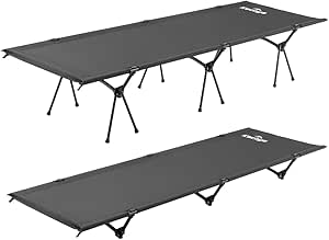Amazon.com: Kacoya Camping Cot with Leg Extenders, Ultralight Folding ...