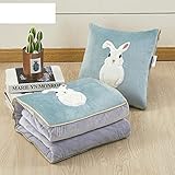 ・ブランド:BKVB・製造元:BKVB・サイズ：収納時のサイズ40*40cm、開くサイズ115*145cm　収納時のサイズ50*50cm、開くサイズ140*170cm（1-2cmの誤差） 抱きやすいです。・ブランケット部分をたたんで収納すれ...