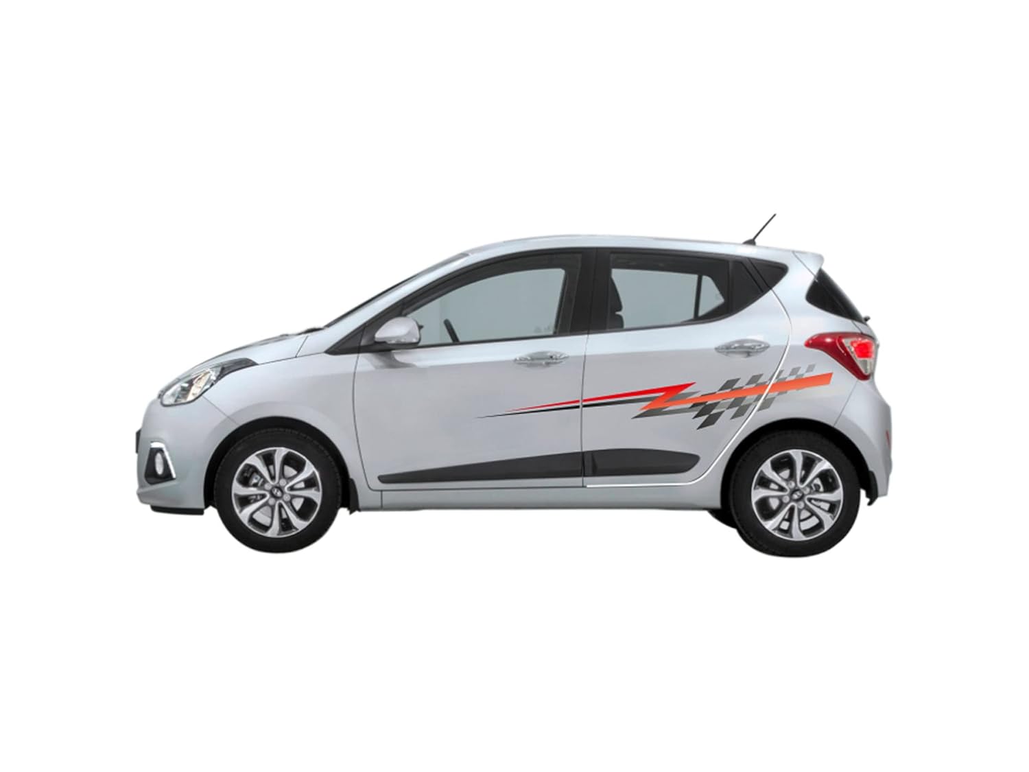 Buy AUTODECALS Universal Blaze RED 3D Sticker & Decal for Car | Unique ...