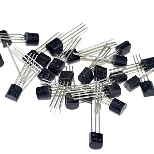 Tech Express 25Pcs BC337 (BJT) Transistor NPN 45V 800mA 100MHz 625mW ...