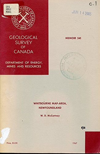 Whitbourne map-area, Newfoundland,: McCartney, W.D.: Amazon.com: Books