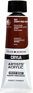 Amazon.com: Daler-Rowney Cryla 75 ml Tube - Light Red Oxide : Arts ...