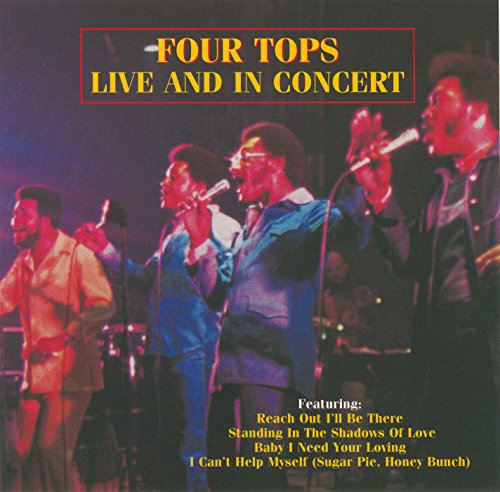 Live And In Concert by The Four Tops on Amazon Music - Amazon.co.uk