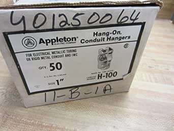 Appleton H-100 Conduit Hangers H100 (Pack of 30) - Amazon.com