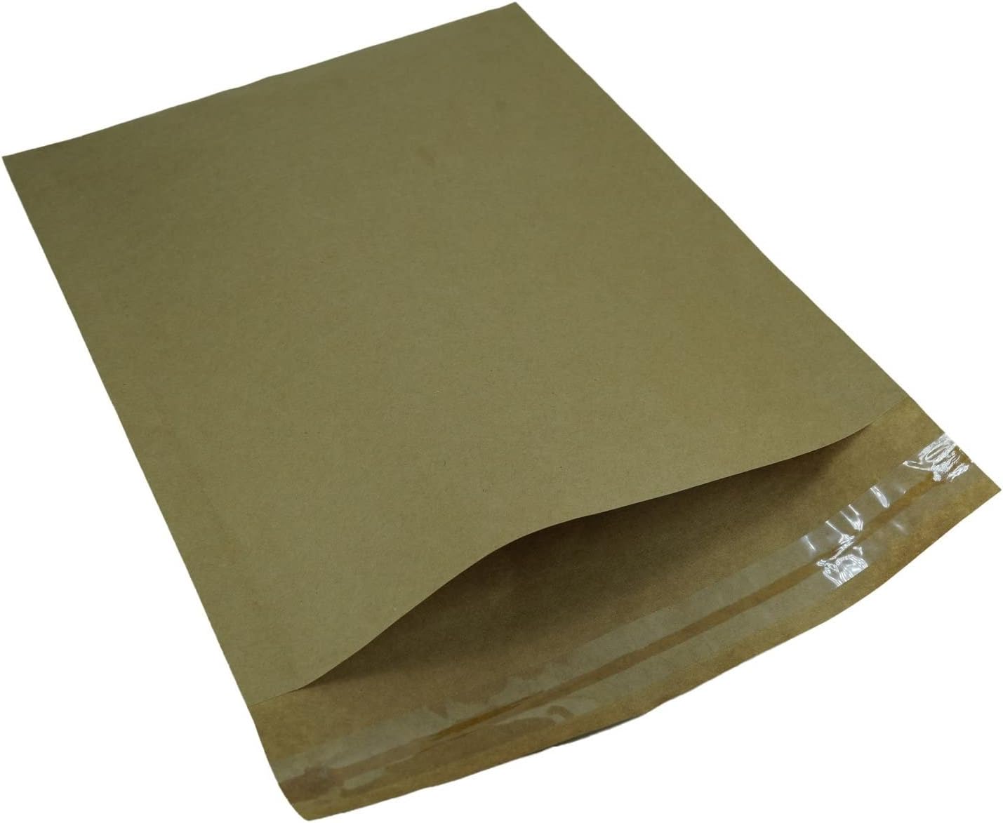 Amazon.com : Aumni Crafts Plain Packaging Kraft Paper Courier Bag ...