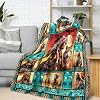 Amazon.com: Native American Indian Blankets American Indian Flannel ...