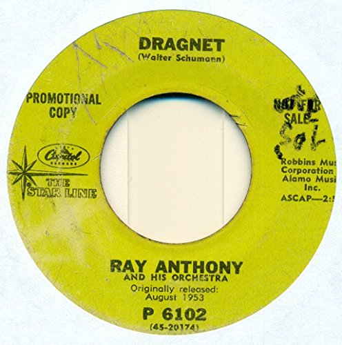 Ray Anthony and His Orchestra - Peter Gunn / Dragnet [7" PROMO ...