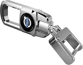 Amazon.com: WGRIF Metal Car Keychain keyring for Volvo s60 s90 xc60 ...