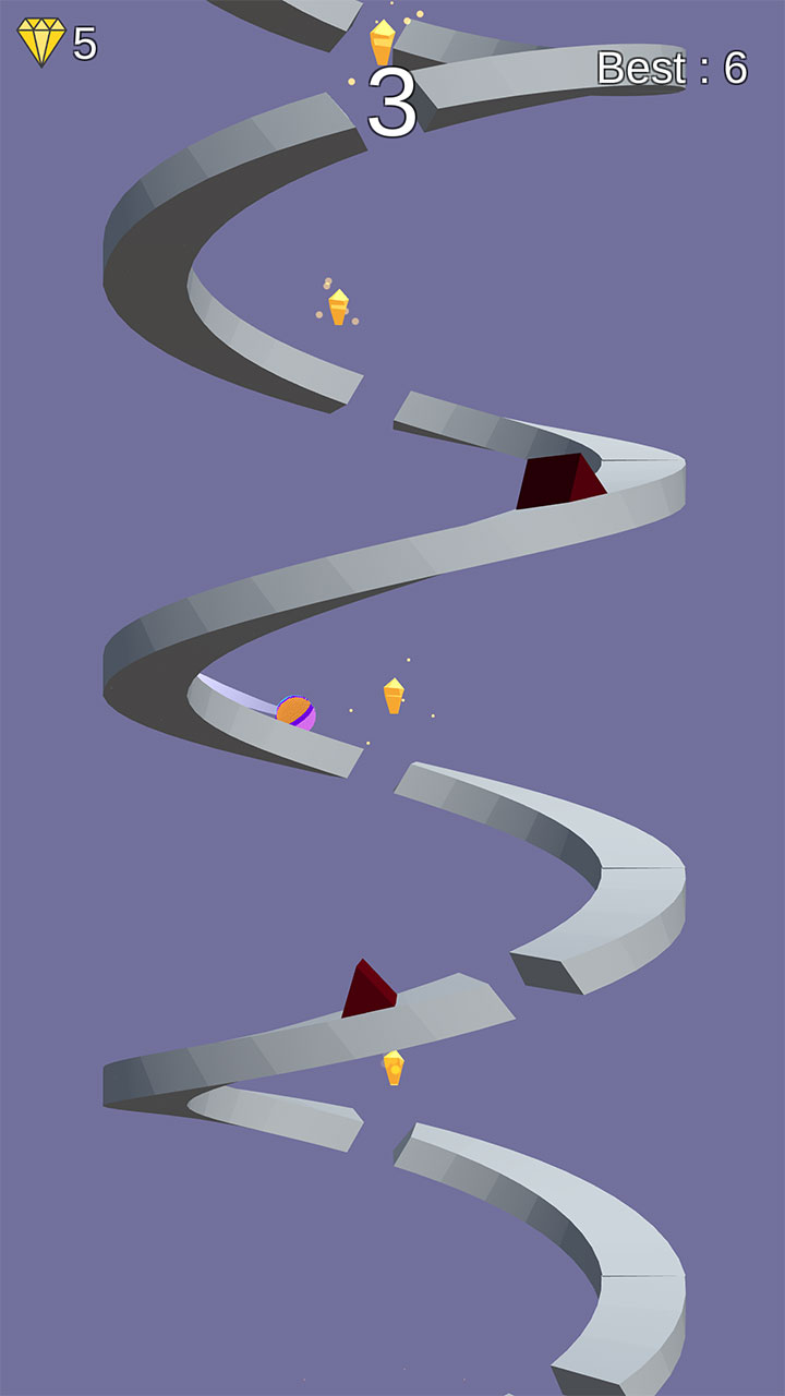 Helix Spiral Jump Game Pro: An Addicting and Colorful Journey down ...