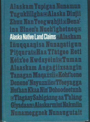 Alaska native land claims: Arnold, Robert D: Amazon.com: Books