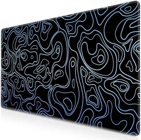 Amazon.com : Gaming Mouse Pad, Canjoy Topographic Contour Mouse Pad 31 ...