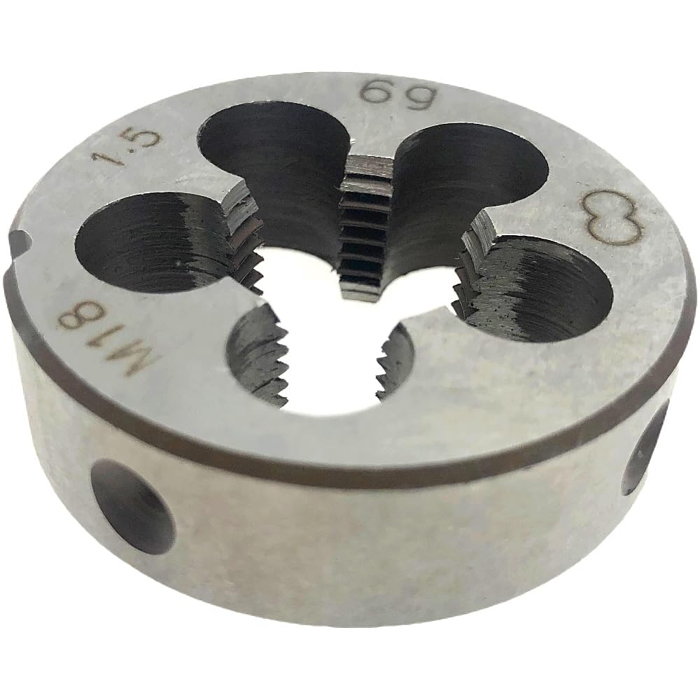 M18x1.5 Die Right Hand Threading Tool M18 x 1.5 Metric Thread Round Die ...