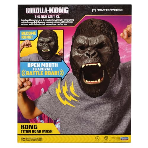 Snapklik.com : Godzilla X Kong Kong Interactive Mask By Playmates Toys