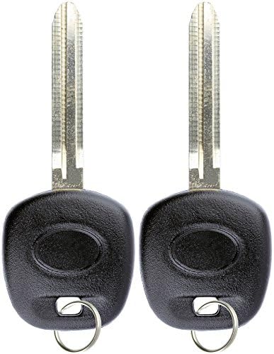 Amazon.com: KeylessOption 2 Replacement Uncut Ignition Chipped Key ...
