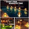 Amazon.com : LanPool Floating Pool Lights, Waterproof Solar Flame Light ...