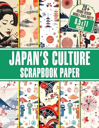 Japan's Culture Scrapbook Paper: Japanese Inspired for Scrapbooking ...