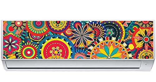 VVWV Printed AC Stickers Air Conditioner Stickers for Home Living ...