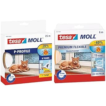 tesa moll P-Profile & moll Fensterdichtung Premium Flexible ...