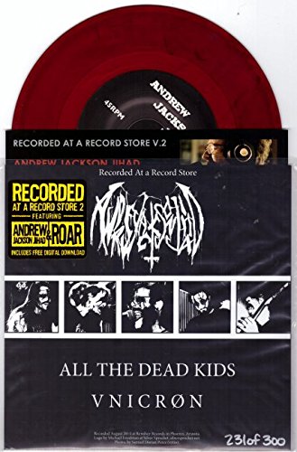 Amazon.com: Recorded at a Record Store 2 7" (Blood Red Vinyl) (Hand ...