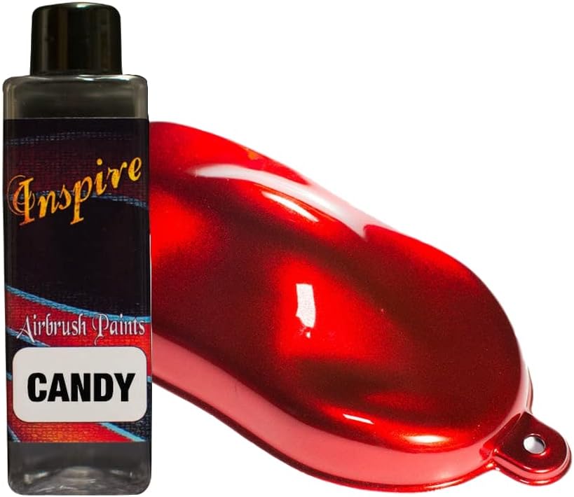 Amazon.com: Inspire Candy Red - 4oz Airbrush (Solvent) : Automotive