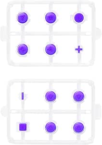 eXtremeRate Replacement Controller Buttons, Two-Tone Symbols Action ...
