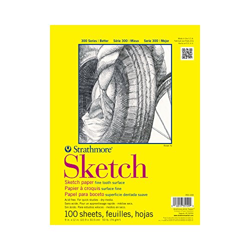 Acrylic Paint Paper Strathmore 300 Series Canvas Paper Pad, Glue Bound ...