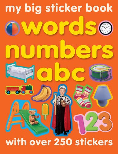 My Big Sticker Book: Words, Numbers, ABC : Picthall, Chez: Amazon.in: Books