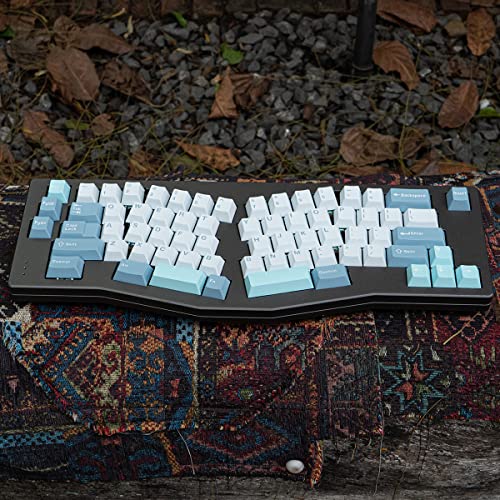 mintcaps Shoko Keycaps 173 Keys Cherry Profile Doubleshot Blue Keycaps ...