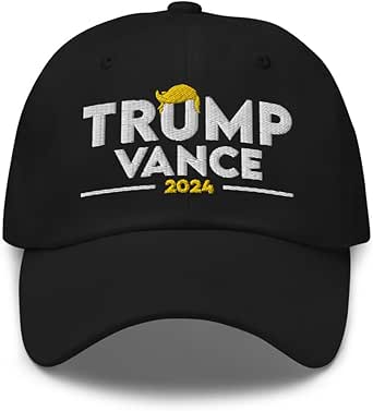 Trump Vance Cap, Trump 45 47, Donald Trump Embroidered Dad Hat Cap ...