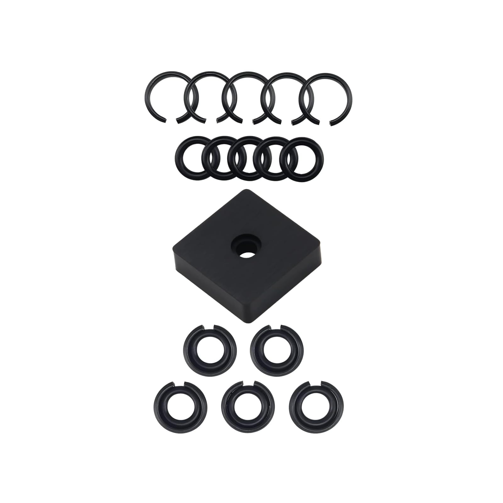 yhoparts 1/2” and 3/8" Impact Retaining Ring Clip, Friction Ring, Hog ...