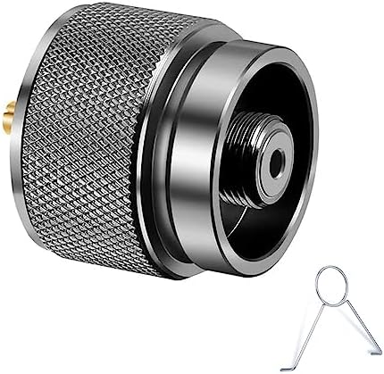 Amazon.com: UVIKTE Camping Stove Adapter, Gas Tank Conversion Head,1Lb ...
