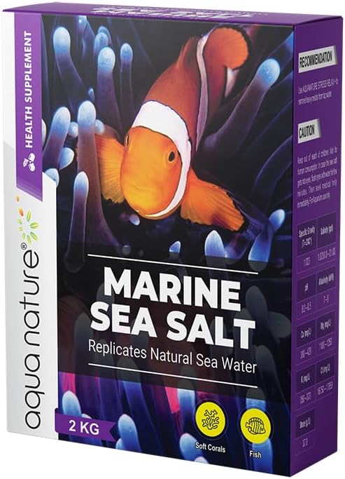 Buy AquaNature Marine Sea Salt (2Kg) Online at Low Prices in India ...