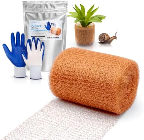 sarkman Copper Mesh Slug Repellent - 3 Metre / 10 Feet Pure Copper ...
