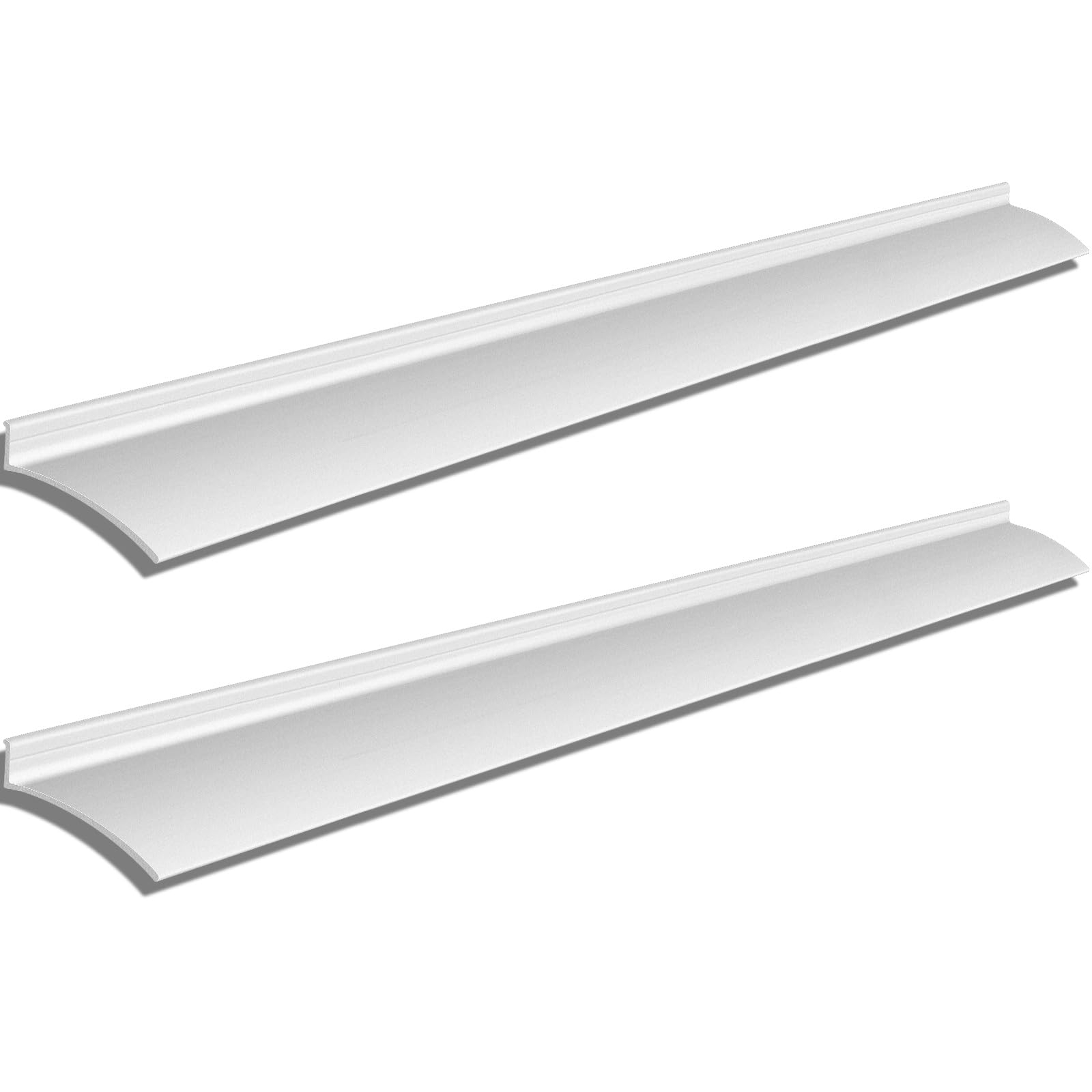 Amazon.com: Hicarer 2 Pcs 52 Inch Door Drip Cap Anodized Aluminum ...