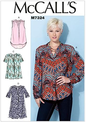 Amazon.com: New Look Sewing Pattern 6292: Misses' Tunic or Top and Pull ...