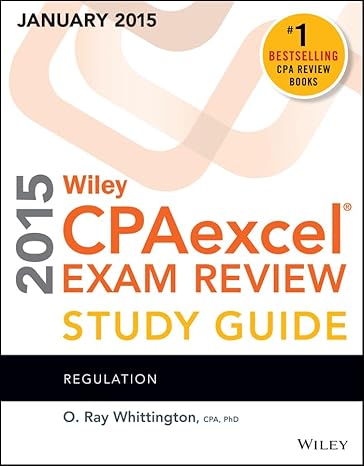 Wiley CPAexcel Exam Review 2015 Study Guide (January): Regulation ...