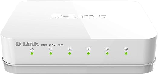Amazon.com: D-Link Ethernet Switch, 5 Port Unmanaged Gigabit Desktop ...