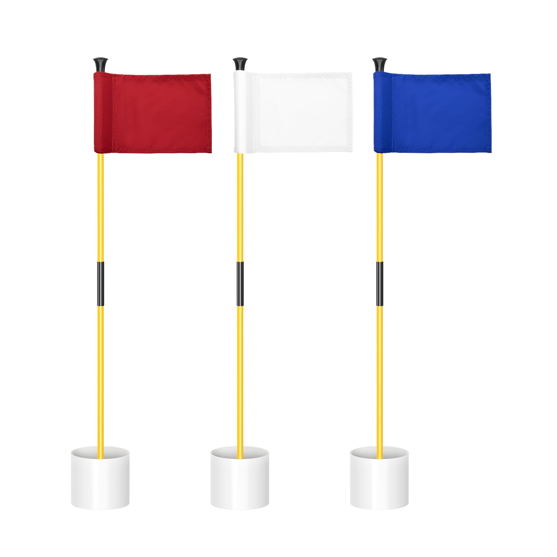 Snapklik.com : Miniature Golf Flagstick, Practice Putting Green Flags ...