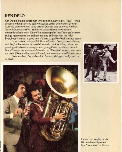 Lawrence Welk Show Ken Delo Clipping Magazine photo 8x10 1pg orig ...