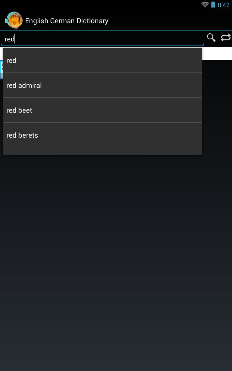 English German Dictionary - App on Amazon Appstore