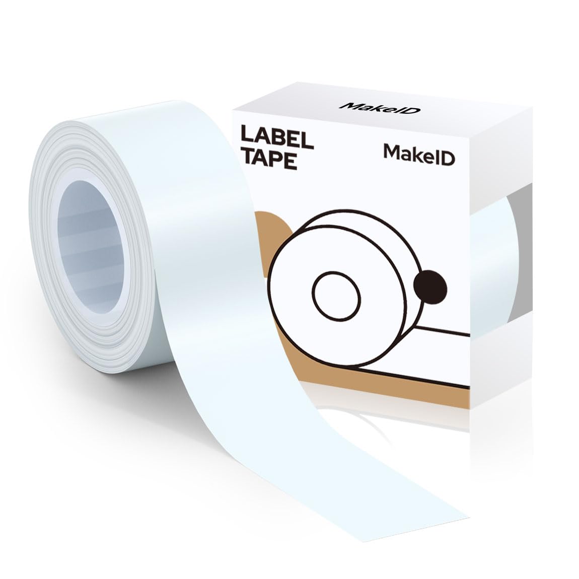 Amazon.com : MakeID Label Maker Tape - Self-Adhesive Sticker Label Tape ...
