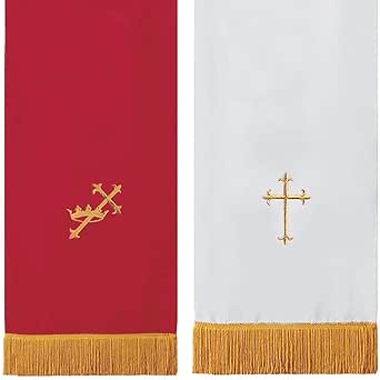 Amazon.com: Murphy Robes Pulpit Scarves - Reversible Lectern Banner ...