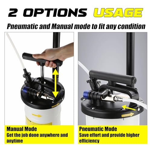 Snapklik.com : Nihao 65L Pneumatic/Manual Fluid Extractor Pump For ...