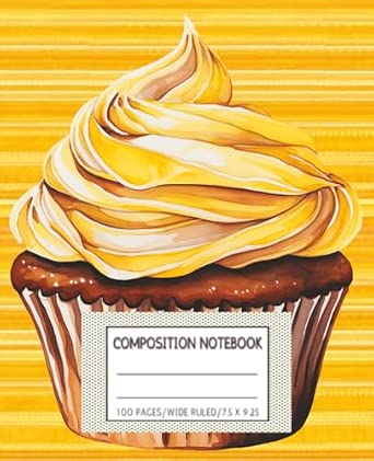 Amazon.com: Composition Notebook: The Sweet Honey Cupcake Journal| Wide ...