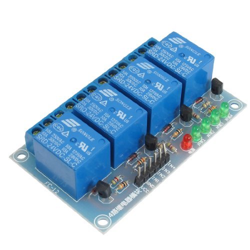 3NH® DC 24V 4-Channel Low Level Trigger Relay Module for ARM DSP AVR ...