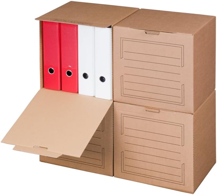 Smartbox Pro Archiv-Ablagebox mit Automatikboden für Hängemappen, 10er ...