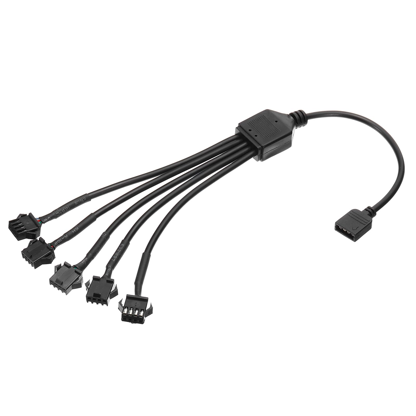 Amazon.com: PATIKIL 12V 4 Pin Splitter Cable, PWM Fans RGB Power Cord ...