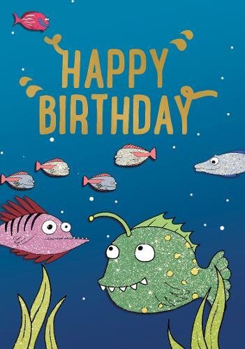 Under the Sea - Happy Birthday Card-Book: 6 Card-Book Pack | Amazon.com.br