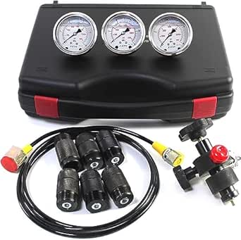 Hydraulic Nitrogen Accumulator Charging System Pressure Gauge ...