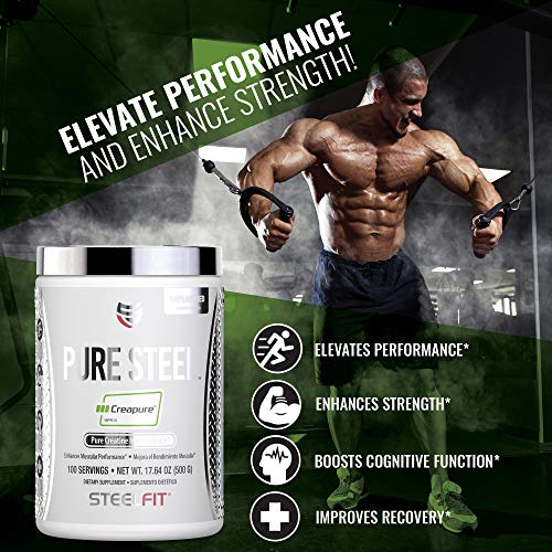Snapklik.com : SteelFit Pure Steel Creapure - Pure German Creatine ...